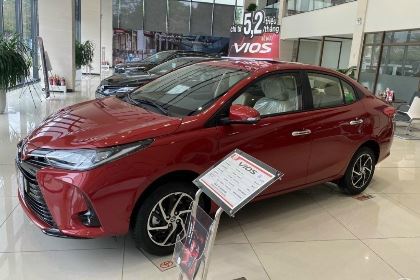 Toyota Vios 1.5E MT 2022 Đỏ - Tặng full phụ kiện