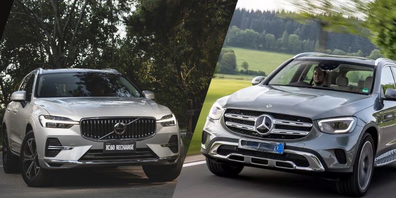 So sánh xe Volvo XC 60 và Mercedes GLC 300